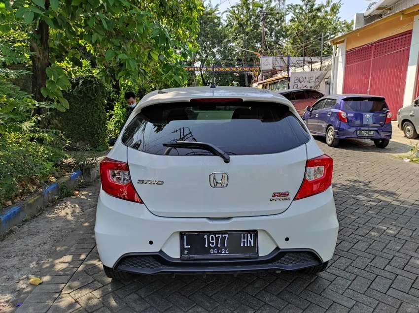Honda All New Brio 1.2 RS matic AT putih Surabaya 2019 pmk 2020 gresik ...